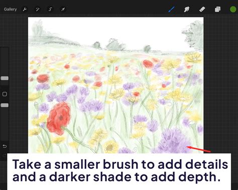 How To Draw Watercolor Flowers In Procreate Brush Galaxy
