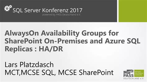 sql server alwayson for sharepoint ha dr step by step guide pdf