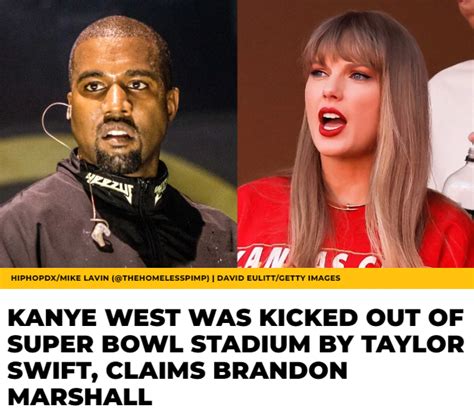 루머 테일러 스위프트 칸예를 슈퍼볼 경기장에서 쫓아내다 힙합 에펨코리아