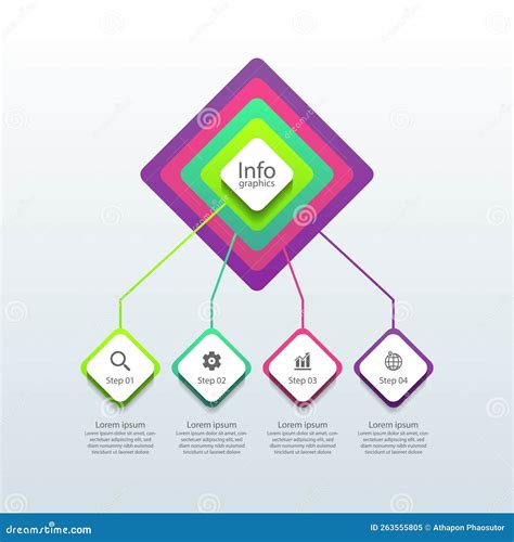 Vector Business Infographics Template Design Stock Vector Illustration Of Background Banner