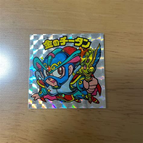 Yahooオークション 2ビックリマン出品中 27弾 金のチータン 旧ビッ