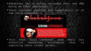 Case Study On Kabab Jees Ppt