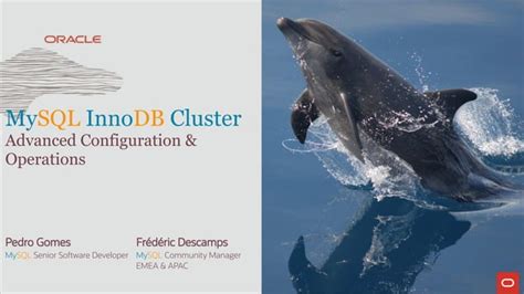 Mysql Innodb Cluster Advanced Configuration And Operations Ppt