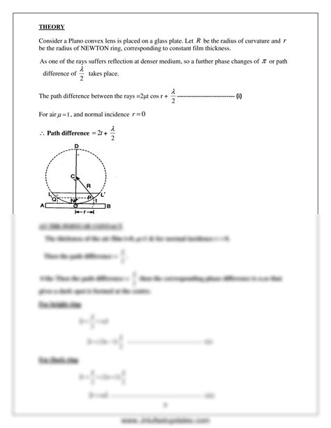 Solution Wave Optics Interferance Diffraction And Polarization