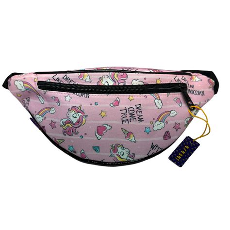قیمت و خرید کیف کمری دخترانه ساراسا طرح یونیکورن دیریم مدل 02 Dream