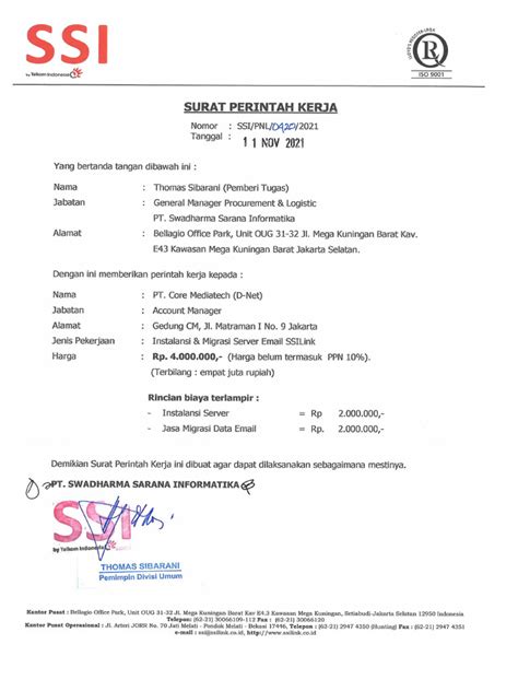 Spk Migrasi And Instalasi Server Ssilink Pdf