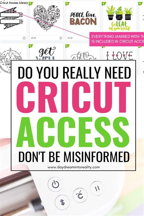 What Is Cricut Access Is It Worth It And Do I Need It Cricut
