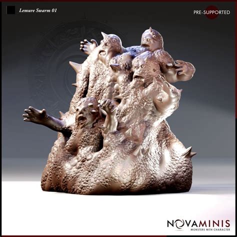 3d Printable Lemure Swarm 01 By Novaminis