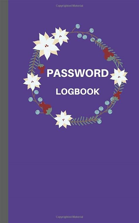 Password Logbook A Logbook With Alphabetical Tabs For Protecting