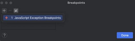 Breakpoints Webstorm Documentation