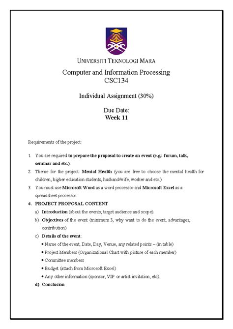 Csc134 Individual Assignment 30 Computer And Information Processing
