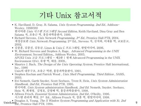 PPT Unix Linux 프로그래밍 PowerPoint Presentation free download ID 5987635
