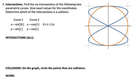 3 intersections find the six intersections of the