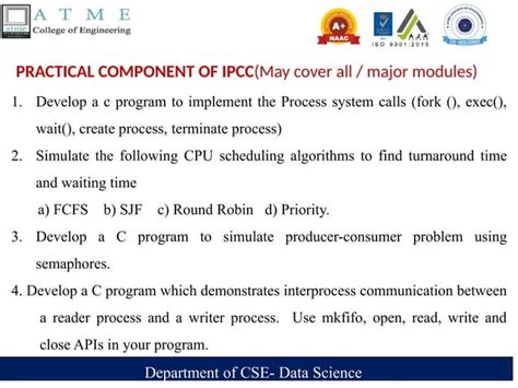 Operating Systems Lab Program To Develop C Program To Implement Process Management System Calls