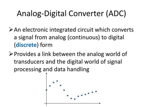 PPT Analog To Digital Converter ADC PowerPoint Presentation Free Download ID