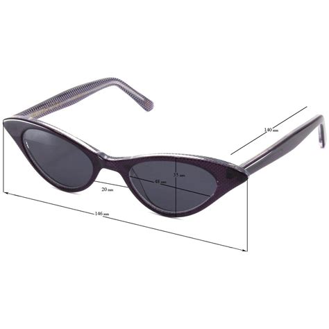 Cats Meow Cat Eye Sunglasses Vint And York