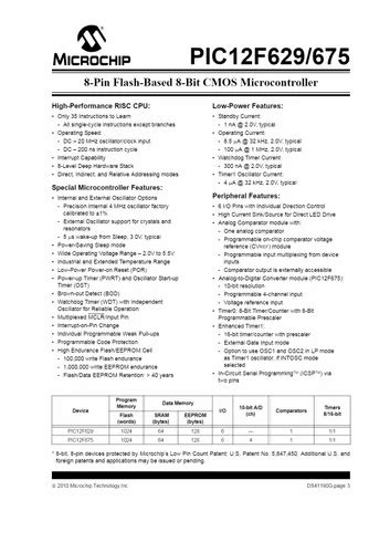 Microchip PIC12F675 I SN 8 Bit Flash Microcontrollers At 42 00 In Mumbai