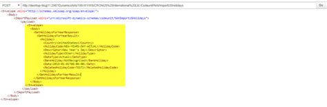 how to import the data through xmlport when received from webservice