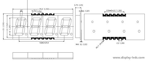 Inch Four Digit Segment SMD Display From China Manufacturer LITEKEY