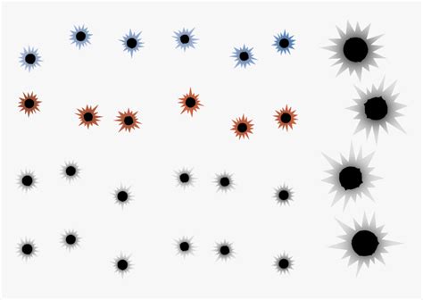 Euclidean Vector Computer File ภาพ การ์ตูน รอย กระสุนปืน Hd Png