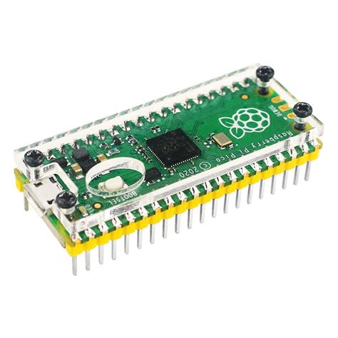 Acrylic Raspberry Pi Pico Shell And Case Support Welding Pin Header