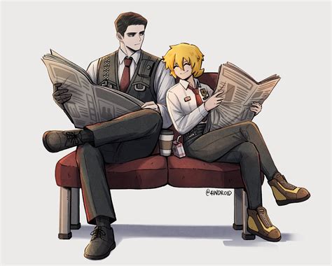 Don Quixote And Meursault Project Moon And 1 More Drawn By 4indroid