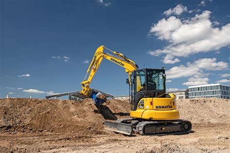 Komatsu Pc58mr 5eo Minigraver Effektivitet Og Præcision