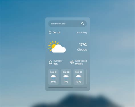 GitHub quy trach WeatherApp Dự báo thời tiết theo thành phố