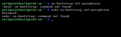 New VA Deployment Bootstrap Command Not Found ISC Discussion And