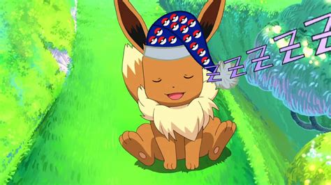 Sleepy Eevee And Friends Eevee Anime Screenshot By Sonicfaners1991 On Deviantart