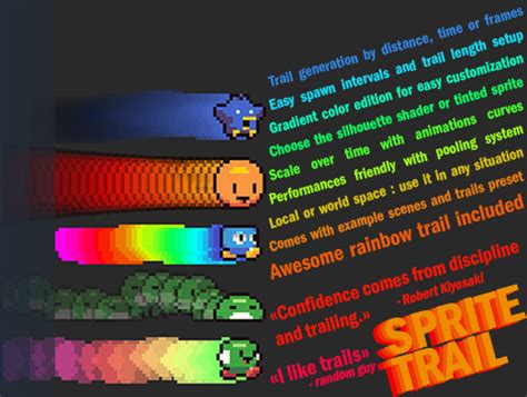 Sprite Trail By Julien Foucher