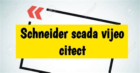 Schneider Scada Vijeo Citect Automationlearner