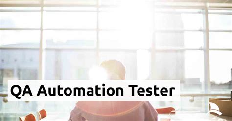 qa automation tester🦎🚀 startupjobs cz