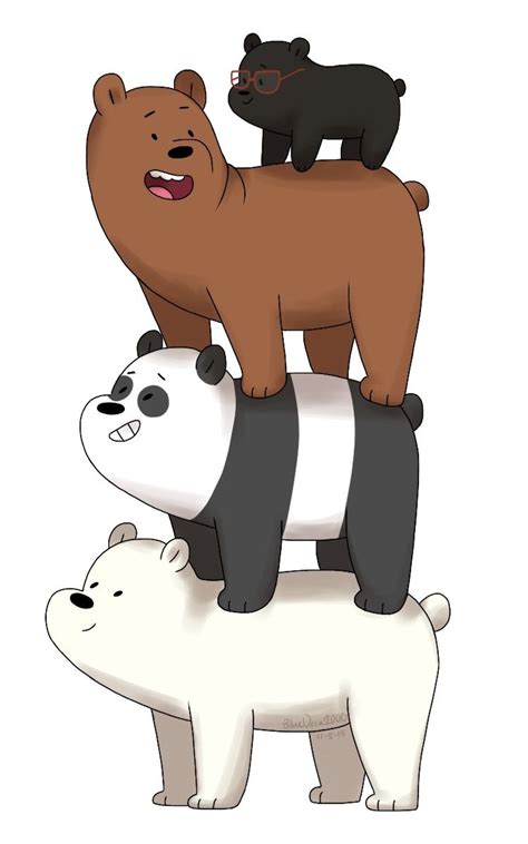 Pin Oleh Natalie Medard The Leader Tom Di We Bare Bears 2015 Karakter Fantasi Lucu