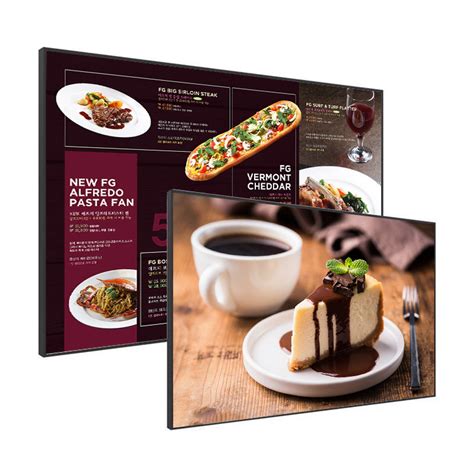 Network Standalone Android Quad Core Wall Mount Cafe Lcd Restaurant