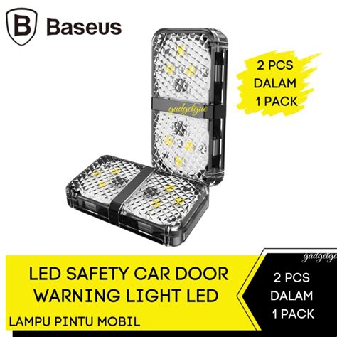 Jual Lampu Pintu Mobil Baseus Door Open Warning Light Led Safety Car Door Baseus Light Door