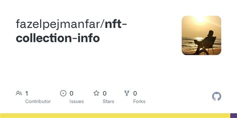 github fazelpejmanfar nft collection info