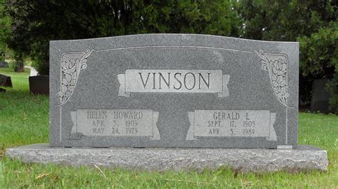 Gerald L Vinson 1905 1989 Find A Grave Memorial