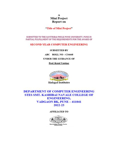 kav cg mini project report format pdf computer security security