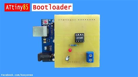 Attiny85 Bootloader Arduino Uno Tutorial Youtube Audio Amplifier