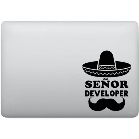 Adesivo De Notebook Senõr Developer Programador Shopee Brasil