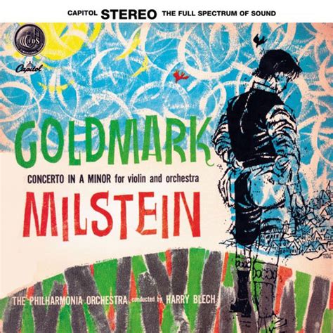 Nathan Milstein Goldmark Concerto In A Minor 180g Lp