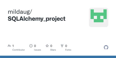 GitHub Mildaug SQLAlchemy Project