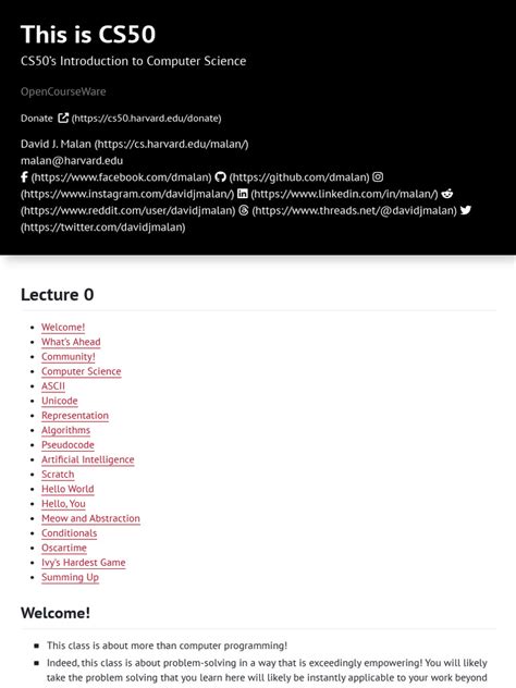 lecture 0 cs50x 2024 pdf rgb color model computer programming