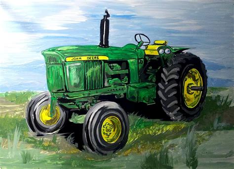 John Deere Tractor Drawing At Getdrawings Free Download