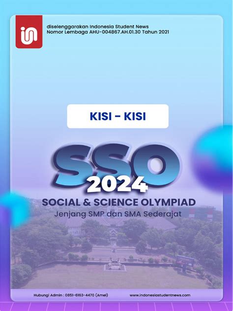 Kisi Kisi Sma Sso 2024 Pdf