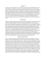 Comparing Milk And Alka Seltzer As Buffers Course Hero