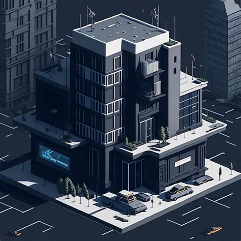 Premium Ai Image 3d Architecture
