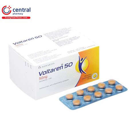 ChÍnh HÃng Thuốc Giảm đau Chống Viêm Voltaren 50 Dùng Như Thế Nào