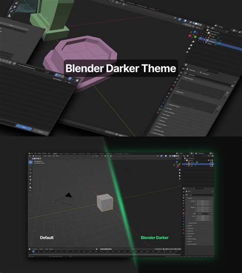 Blender Darker Theme By Therockydoo On Deviantart
